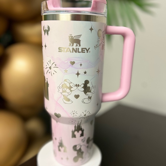Stanley | Other | Authentic 4 Ounce Stanley Laser Engraved Disney Theme ...